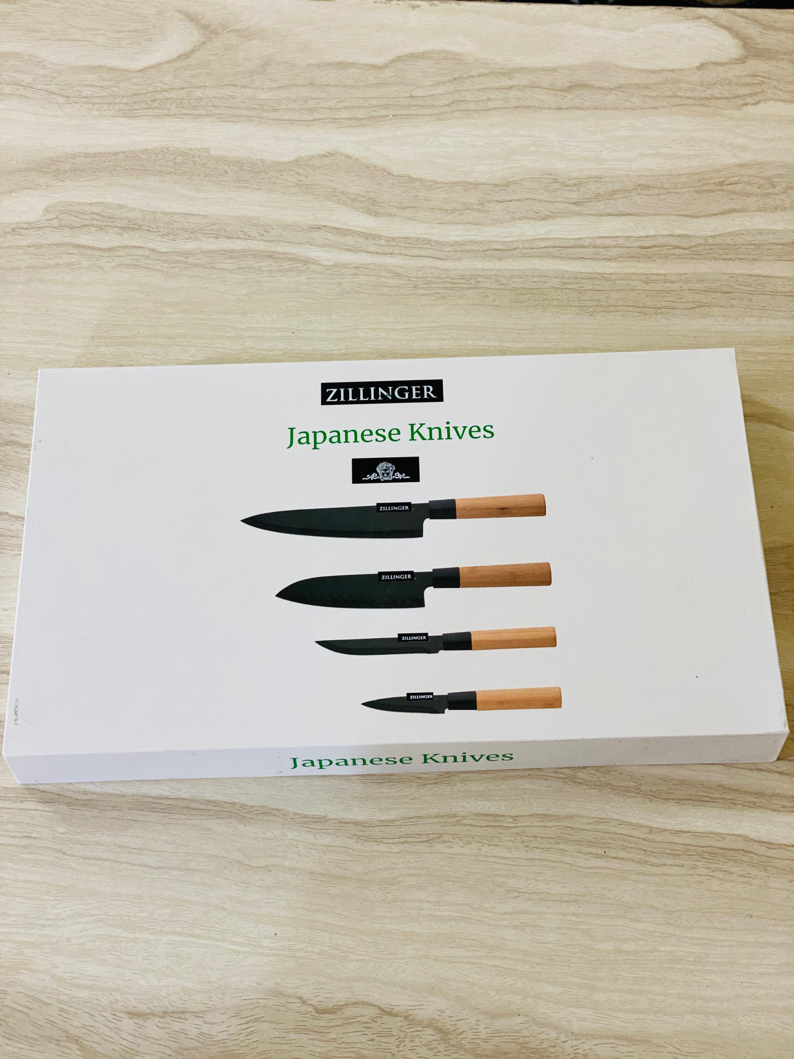 ZILLINGER Japanese Knife Set - 4 Pcs – Shah Imports