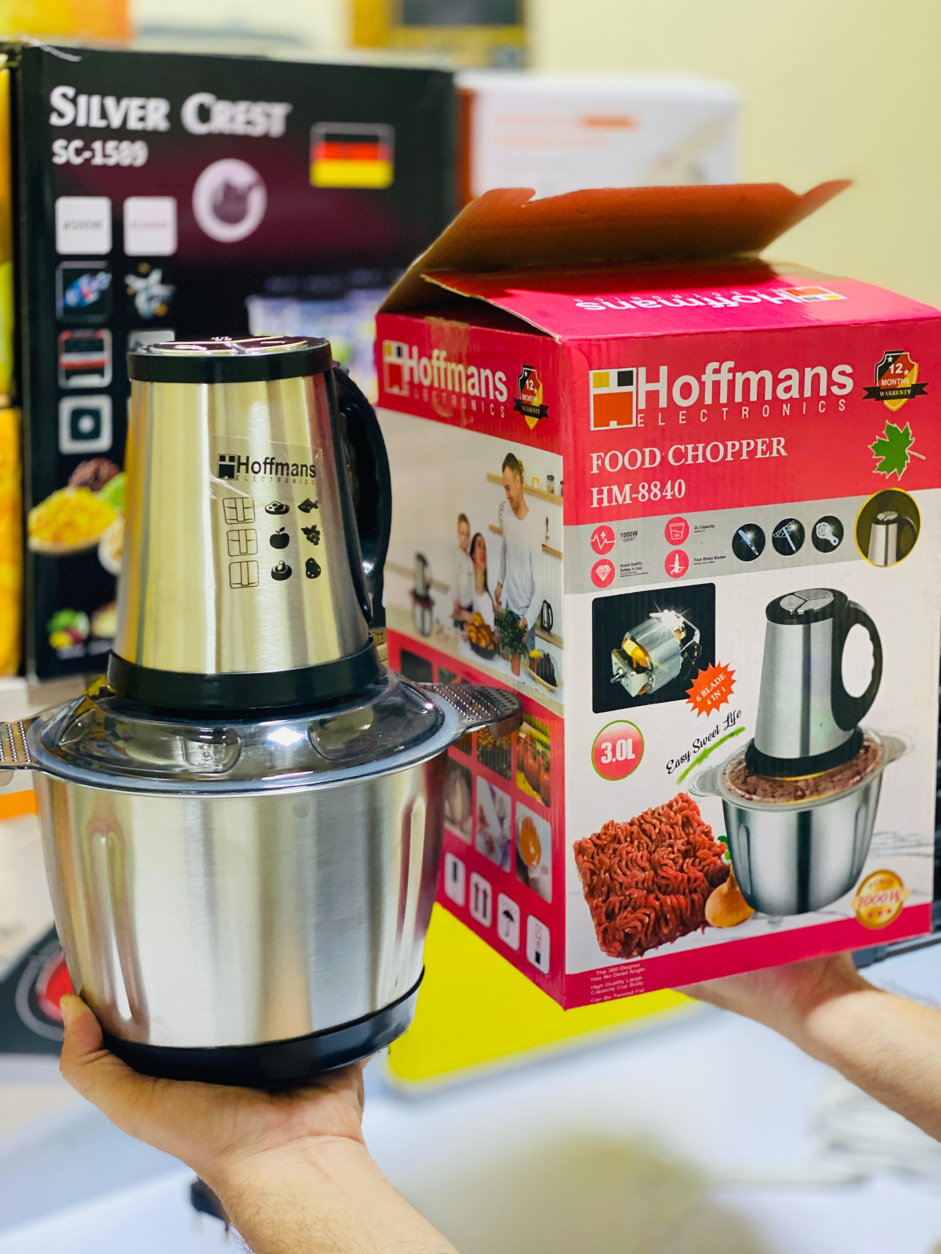 Hoffmans 3 litre Meat Chopper - SUS 304 Graded Steel - 1 year warranty – Shah Imports