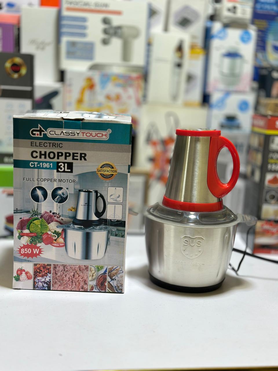 Classy touch 2 in 1 Chopper | SUS 304 Steel | Food Safe | Corrasion Re ...
